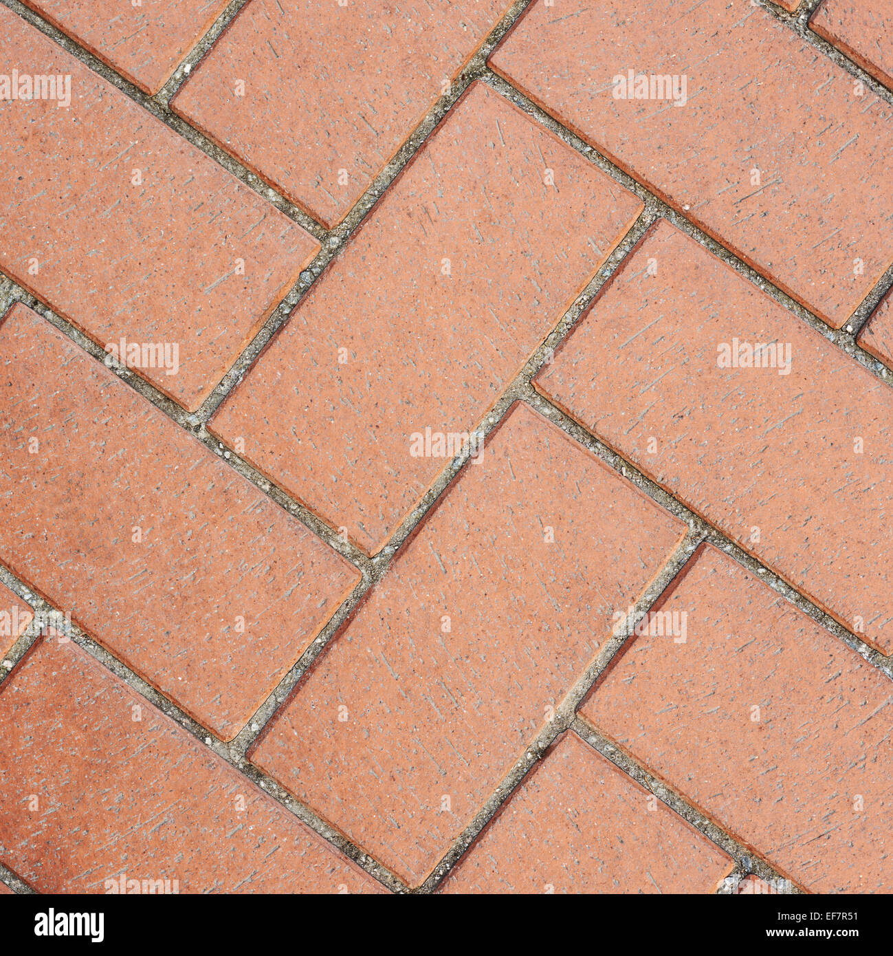 Red brick pavement fragment texture Stock Photo - Alamy