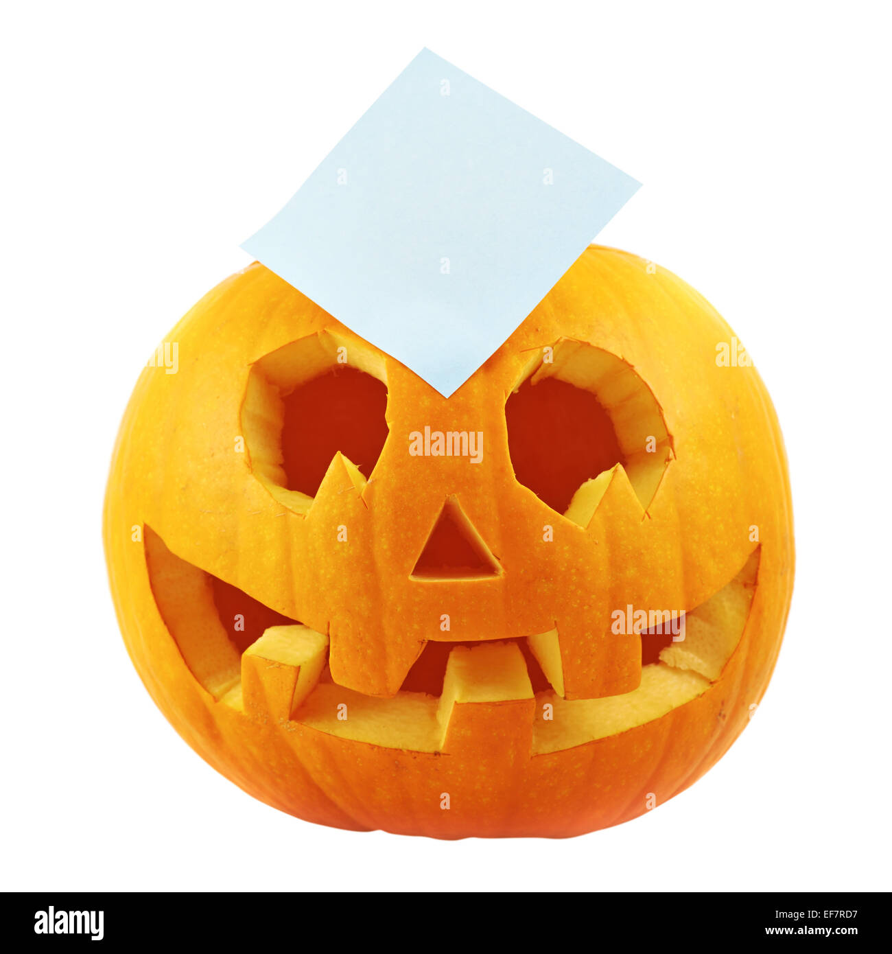 Jack-o'-lanterns pumpkin isolated Stock Photo - Alamy