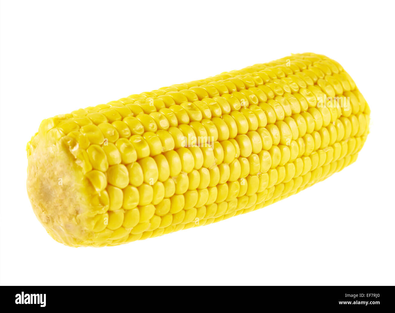 Cornstick corn on the cob isolated Stock Photo - Alamy
