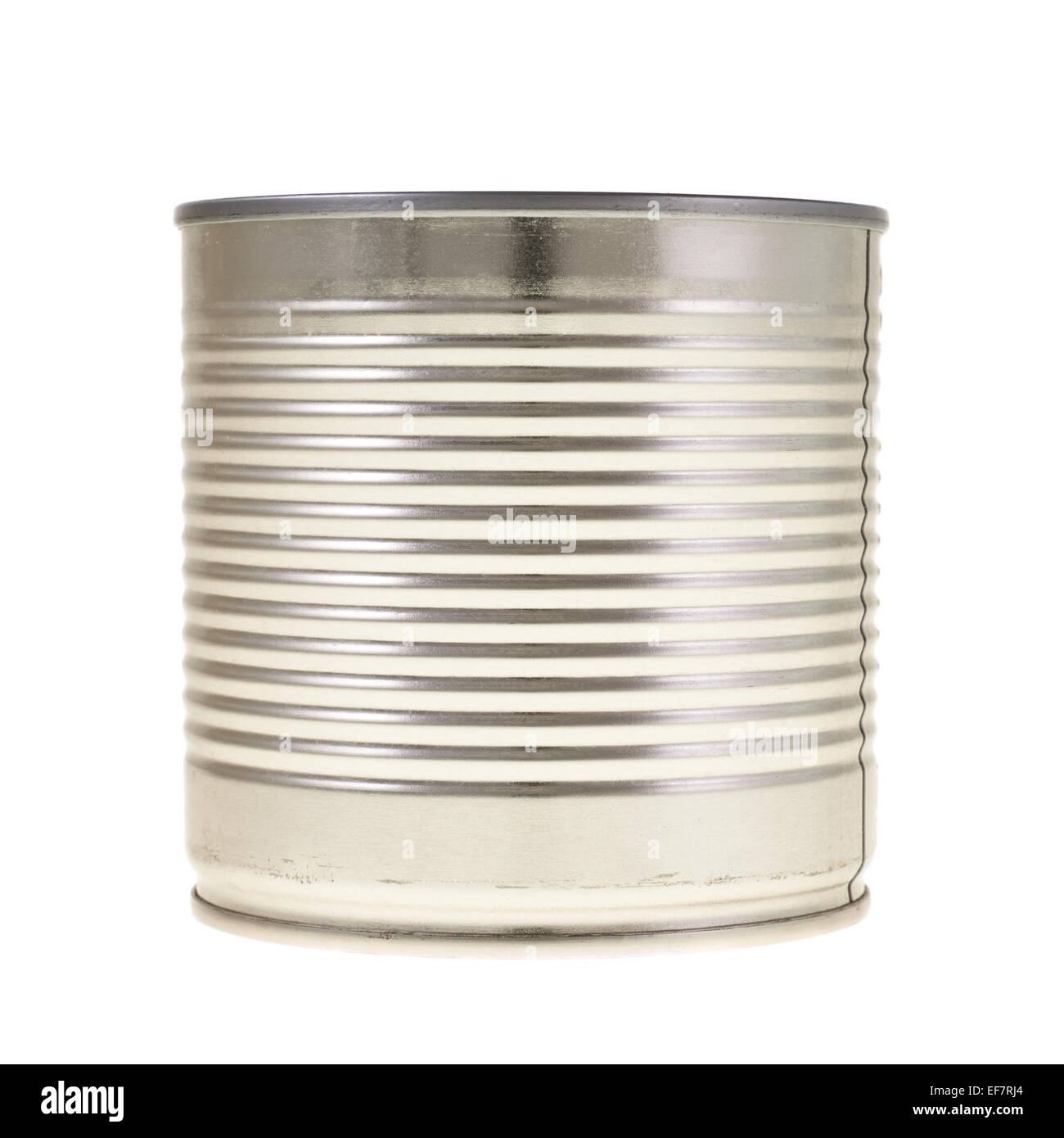 Metal can isolated Stock Photo - Alamy