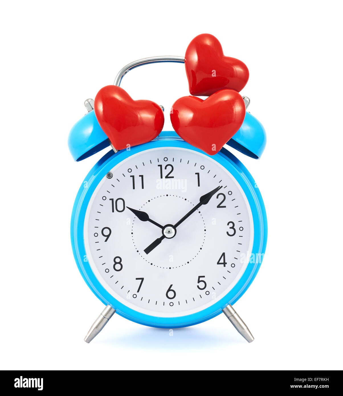 Clock hearts hi-res stock photography and images - Alamy