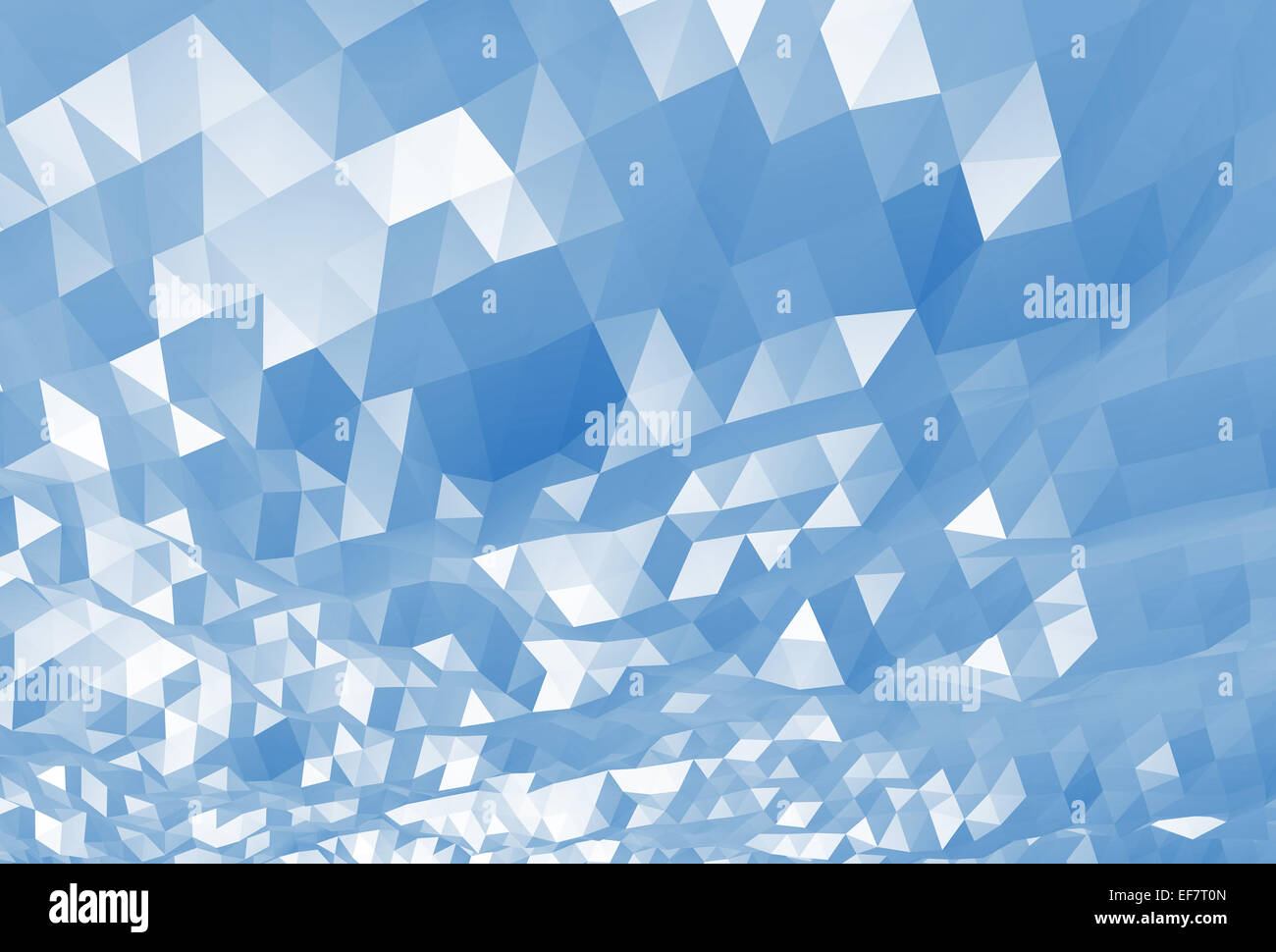 Abstract blue digital 3d low poly surface background texture Stock ...