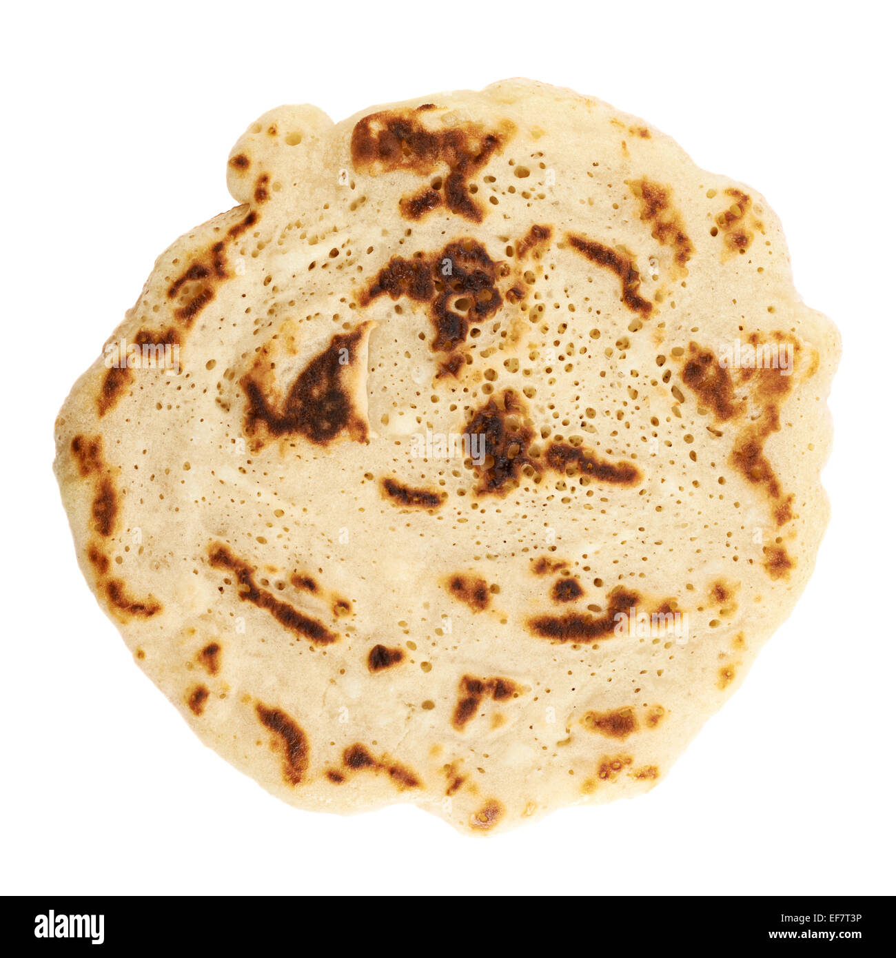 Single pancake isolated Stock Photo - Alamy