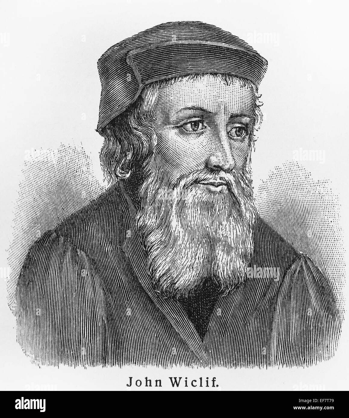 John wycliffe portrait hi-res stock photography and images - Alamy