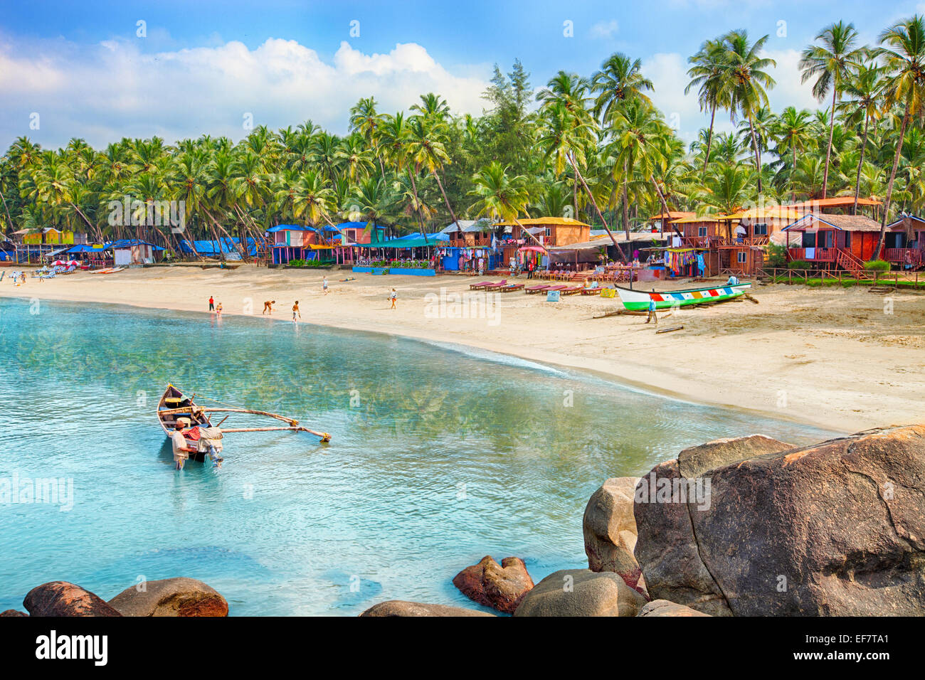 Coco beach goa hi-res stock photography and images - Alamy