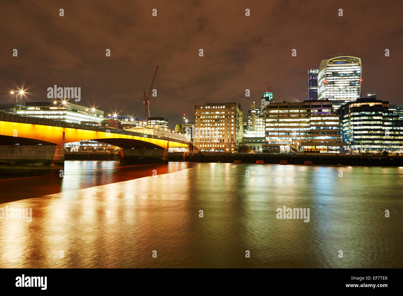 View across the River Thames of London, England Stock Photo - Alamy
