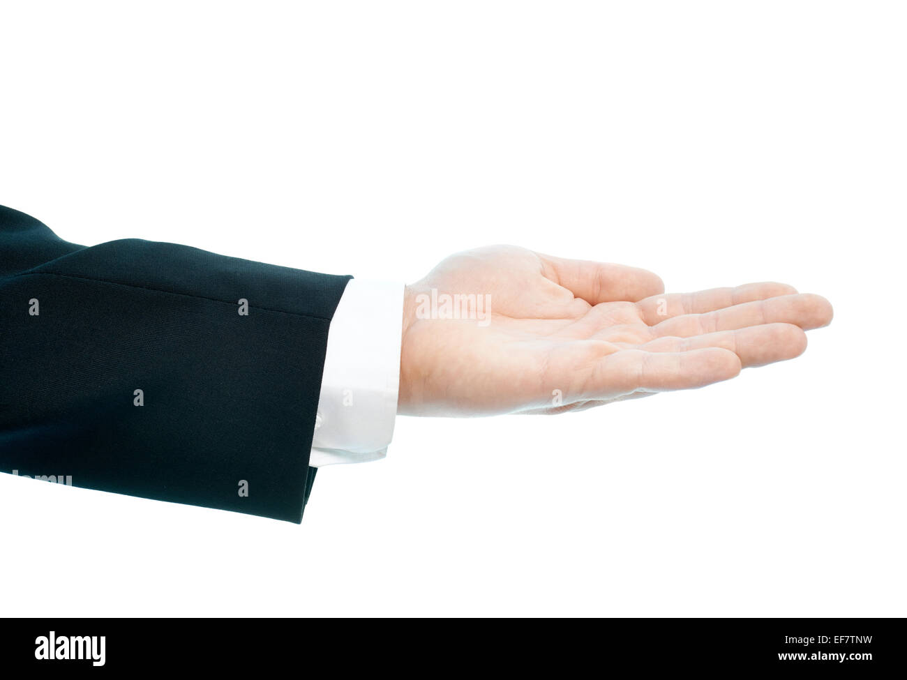 Caucasian male hand composition isolated Stock Photo - Alamy