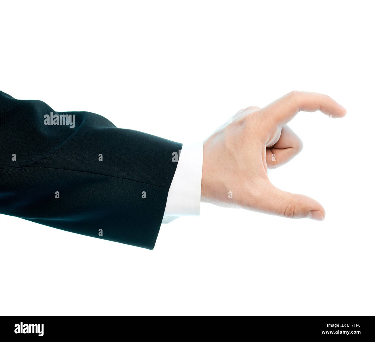 Caucasian male hand composition isolated Stock Photo - Alamy