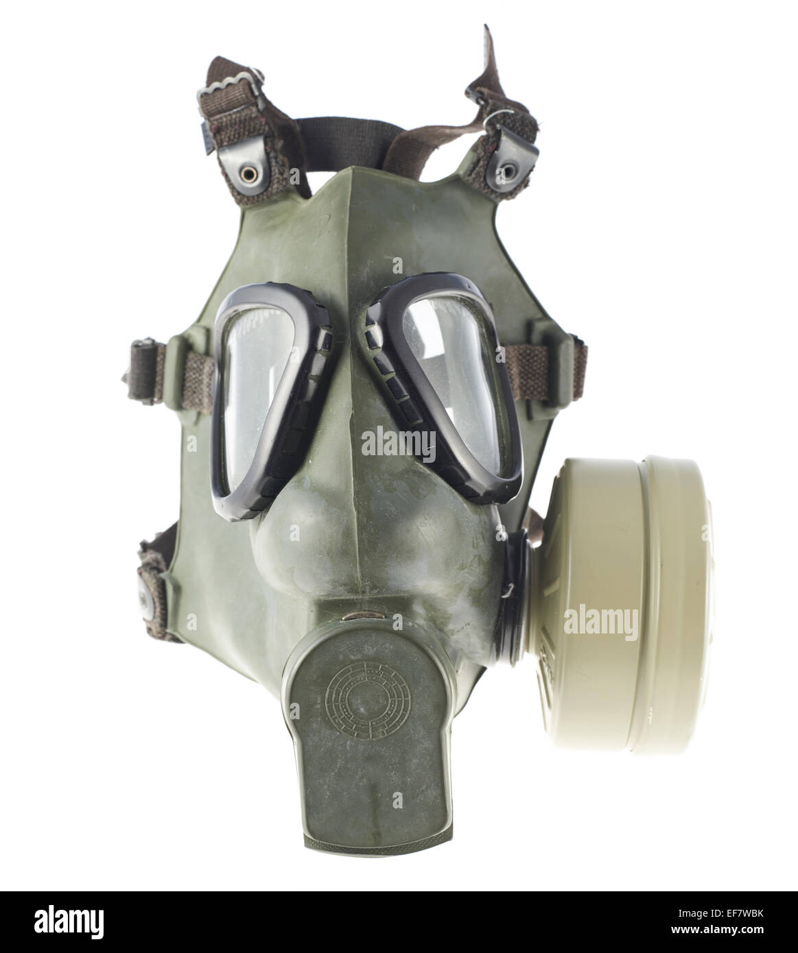 Army gas mask isolated Stock Photo - Alamy