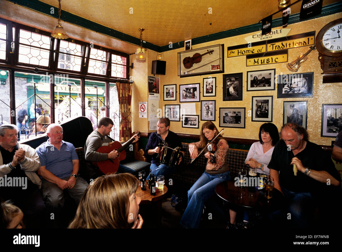 ireland, galway, tig coili pub Stock Photo, Royalty Free Image ...