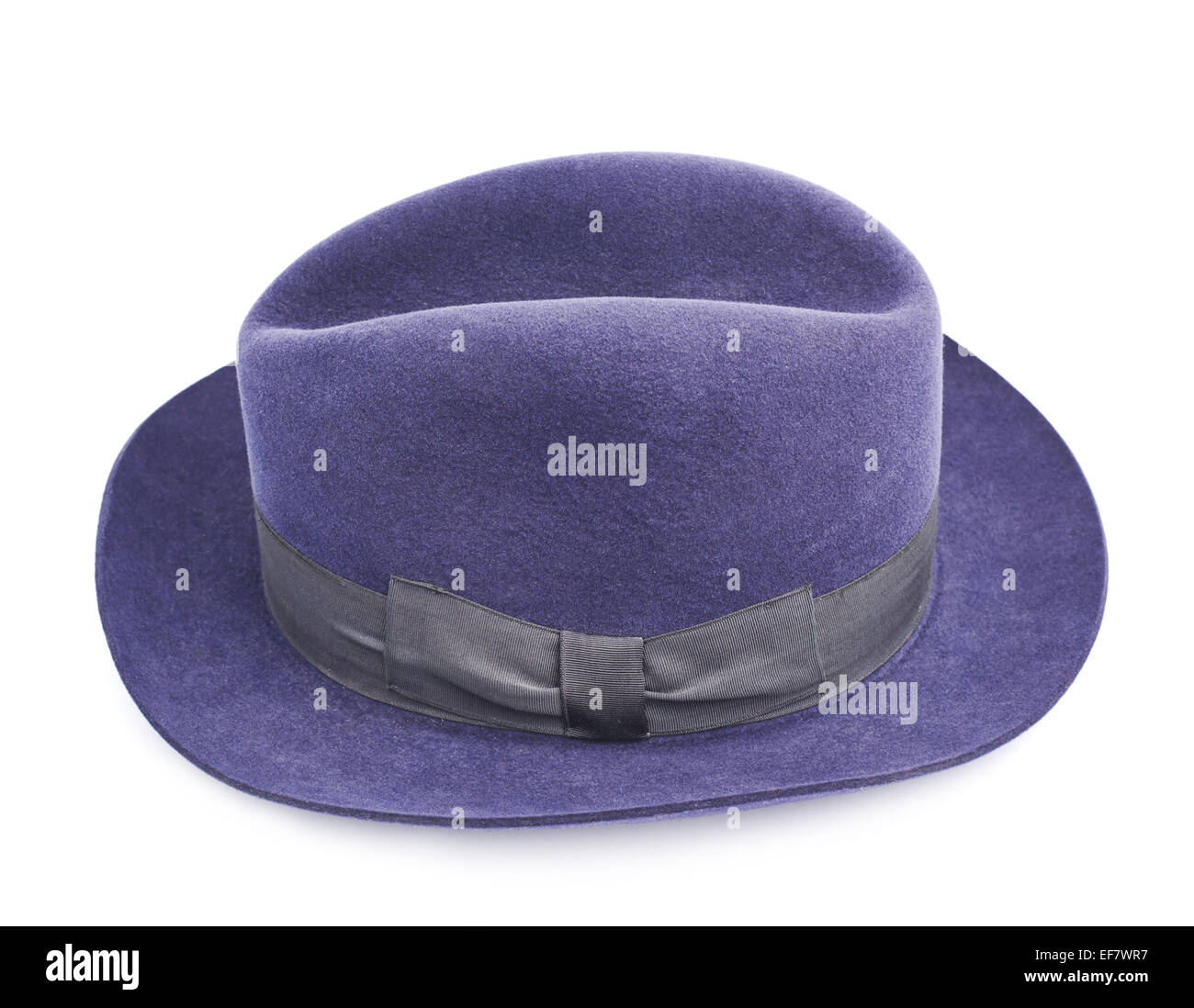 Dark blue hat isolated Stock Photo - Alamy
