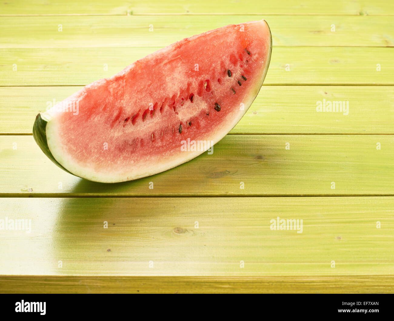 Watermelon slice composition Stock Photo - Alamy