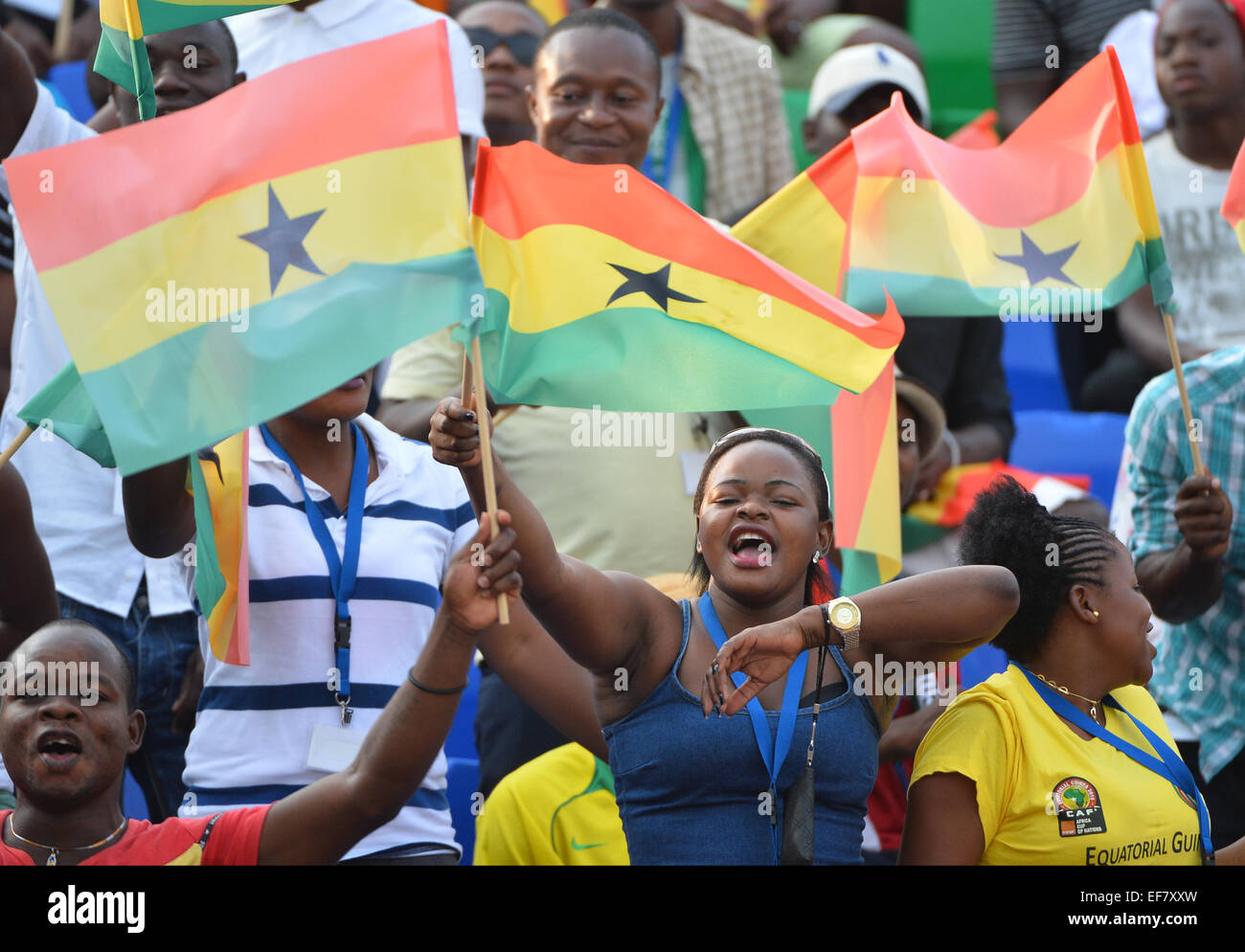 Equitorial Guinea. 27th Jan, 2015. African Cup of Nations football ...