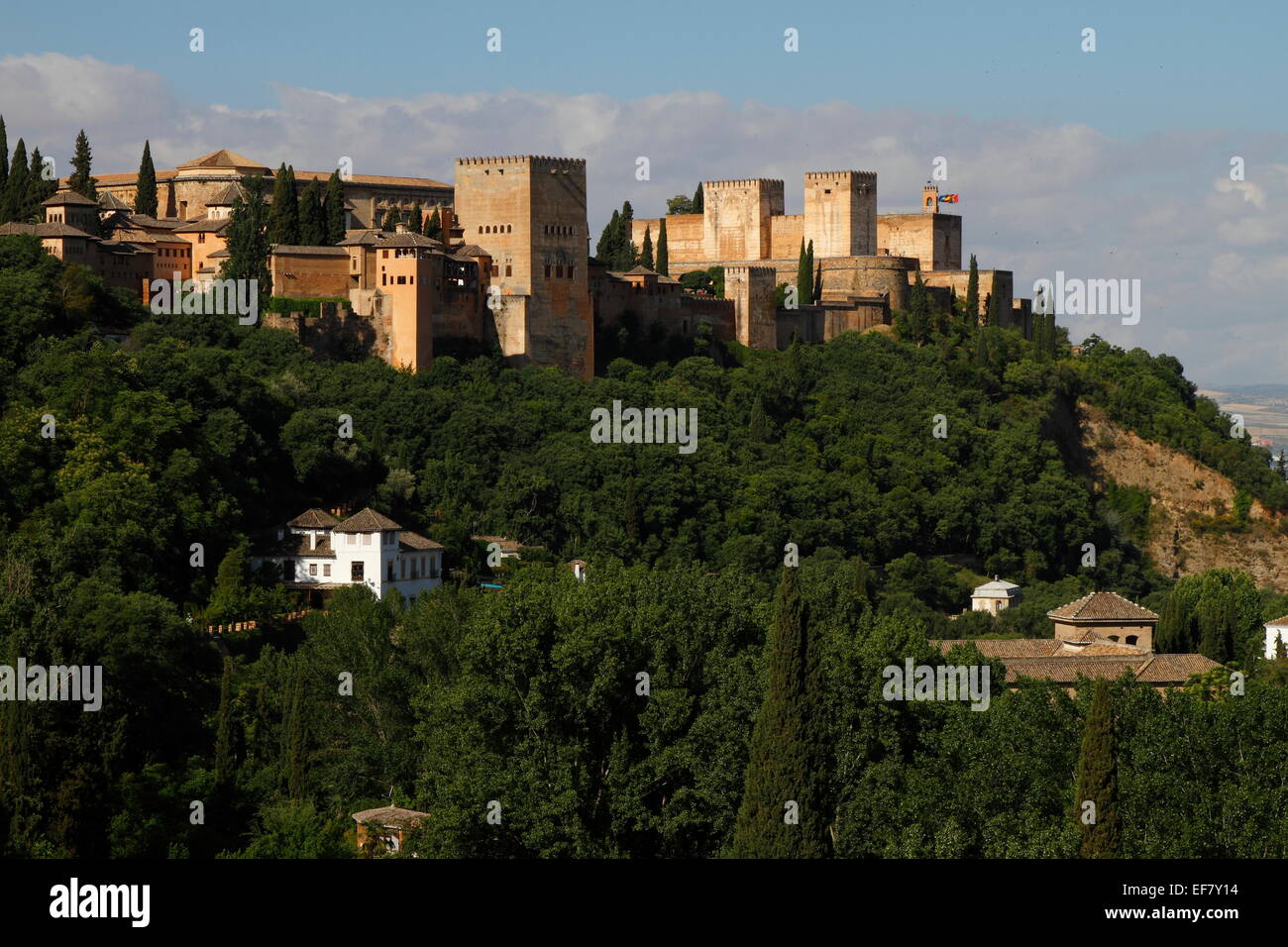 The Alhambra above Granada, viewed from Sacromonte Stock Photo - Alamy