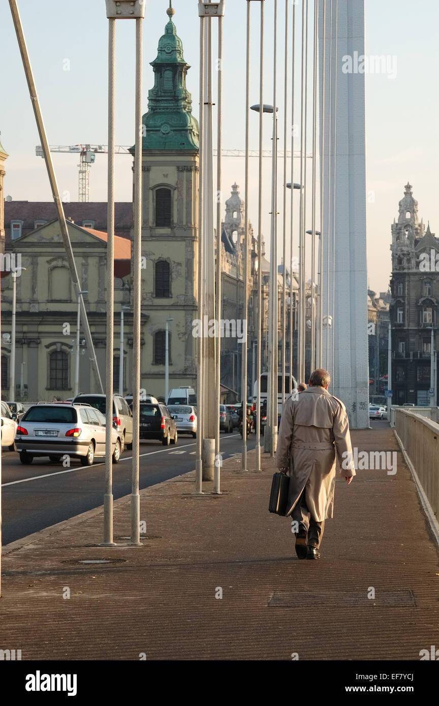 A man going to work Stock Photo - Alamy