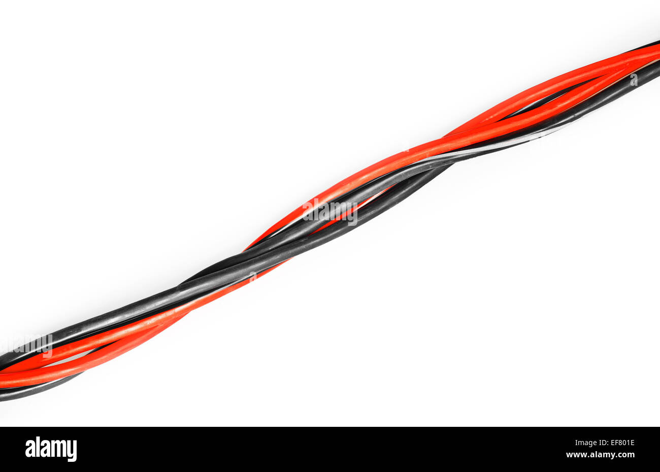 Red White Black Wires High Resolution Stock Photography and Images - Alamy