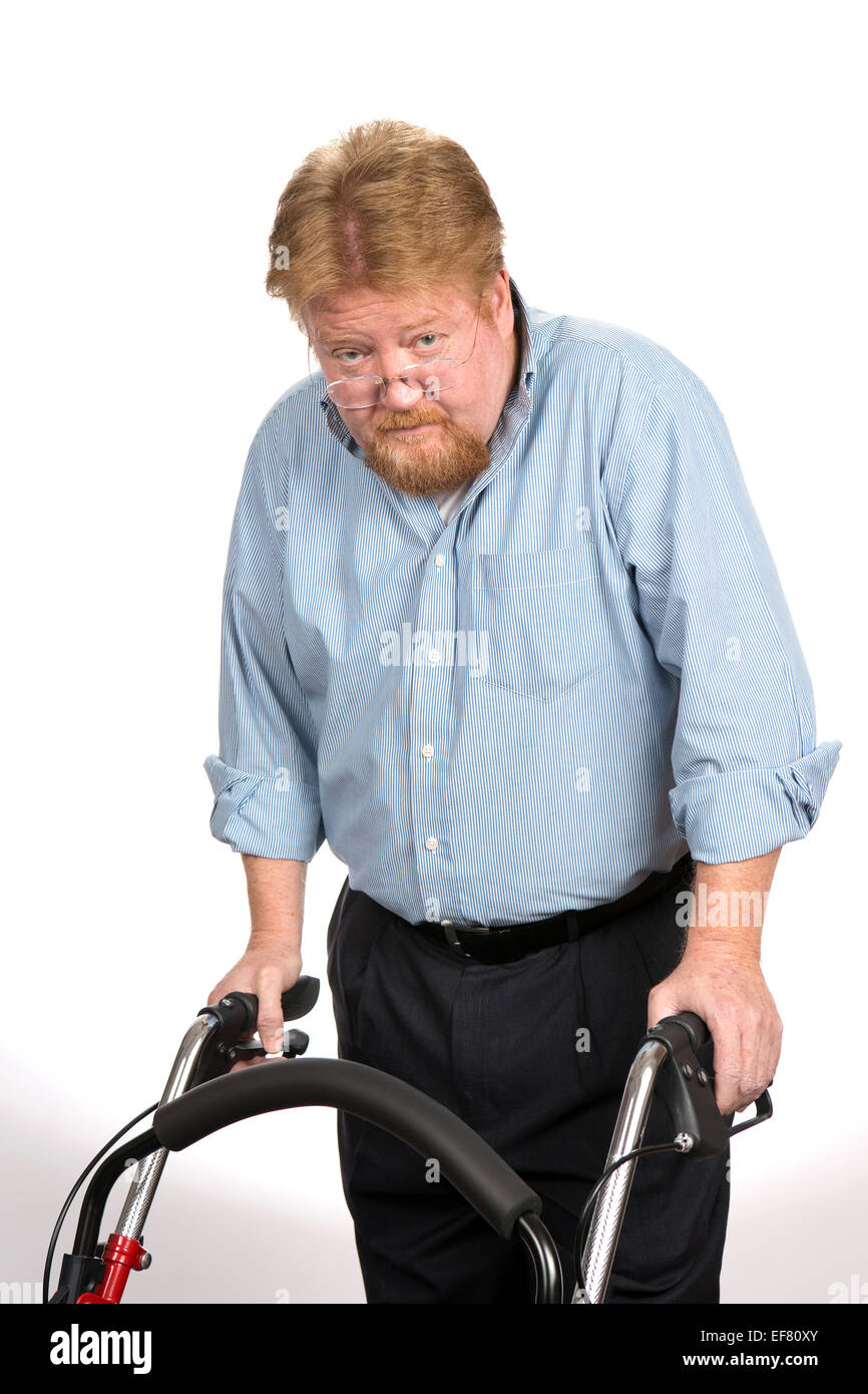 Old person falling down hi-res stock photography and images - Alamy