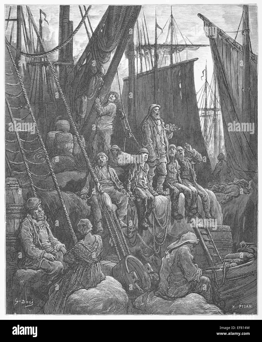 Gustave dore london billingsgate hi-res stock photography and images ...