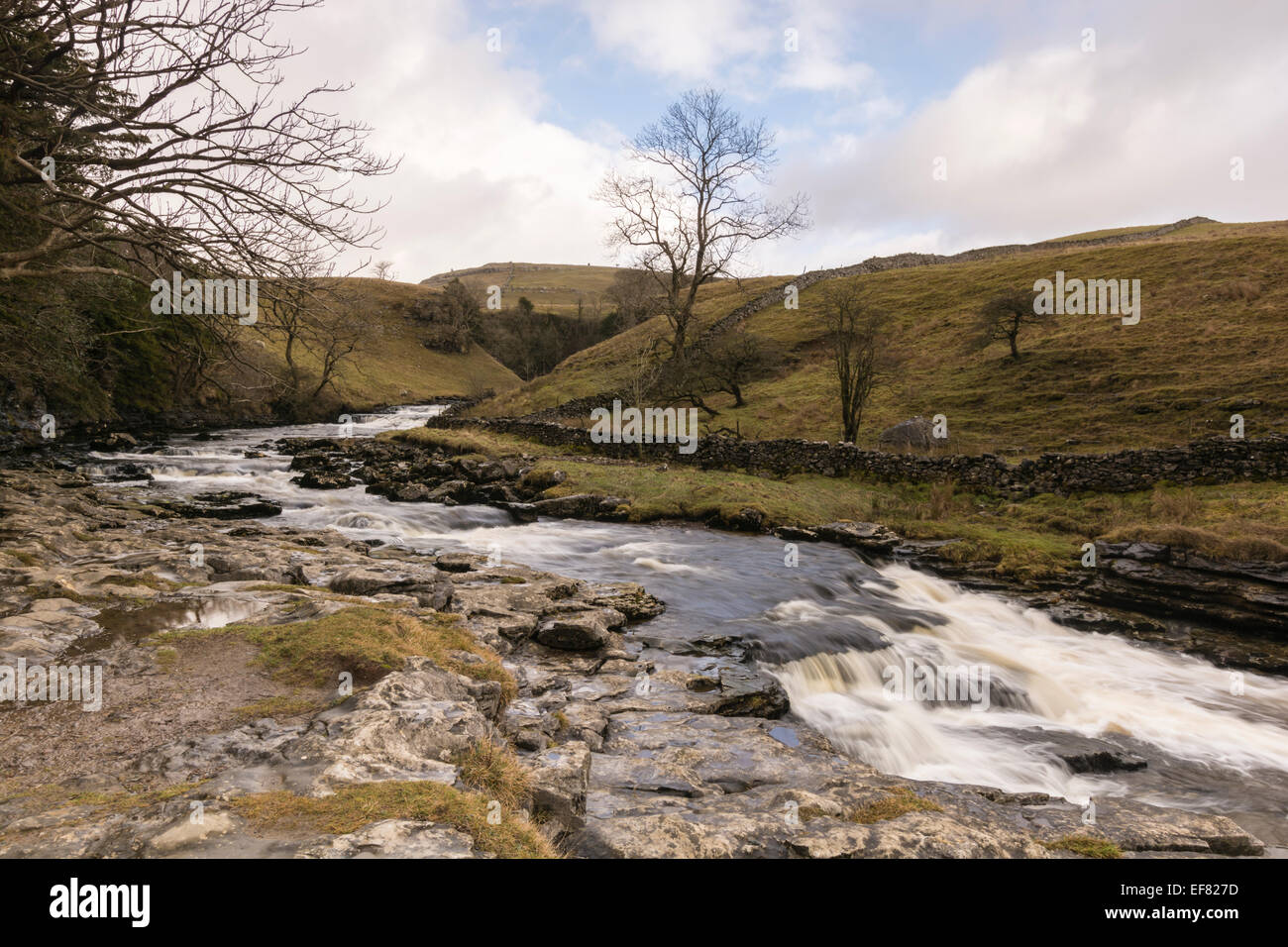 The River Twiss above Thornton Force on the Ingleton Waterfalls Walk in ...