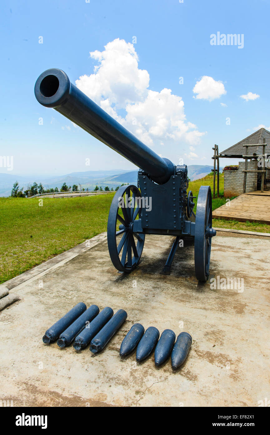 Long Tom cannon from the Boer War Stock Photo - Alamy