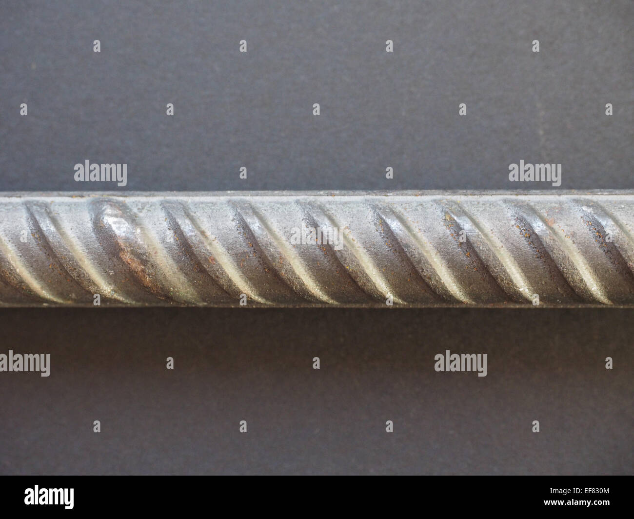 Reinforcing bar aka reinforcing steel or rebar for reinforced concrete ...