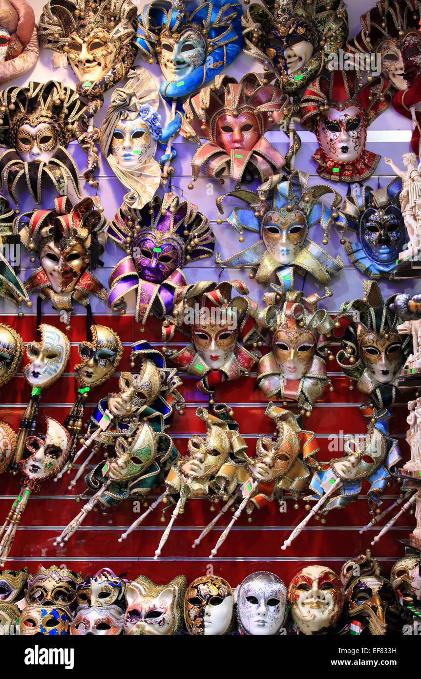 Venetian carnival masks hi-res stock photography and images - Alamy