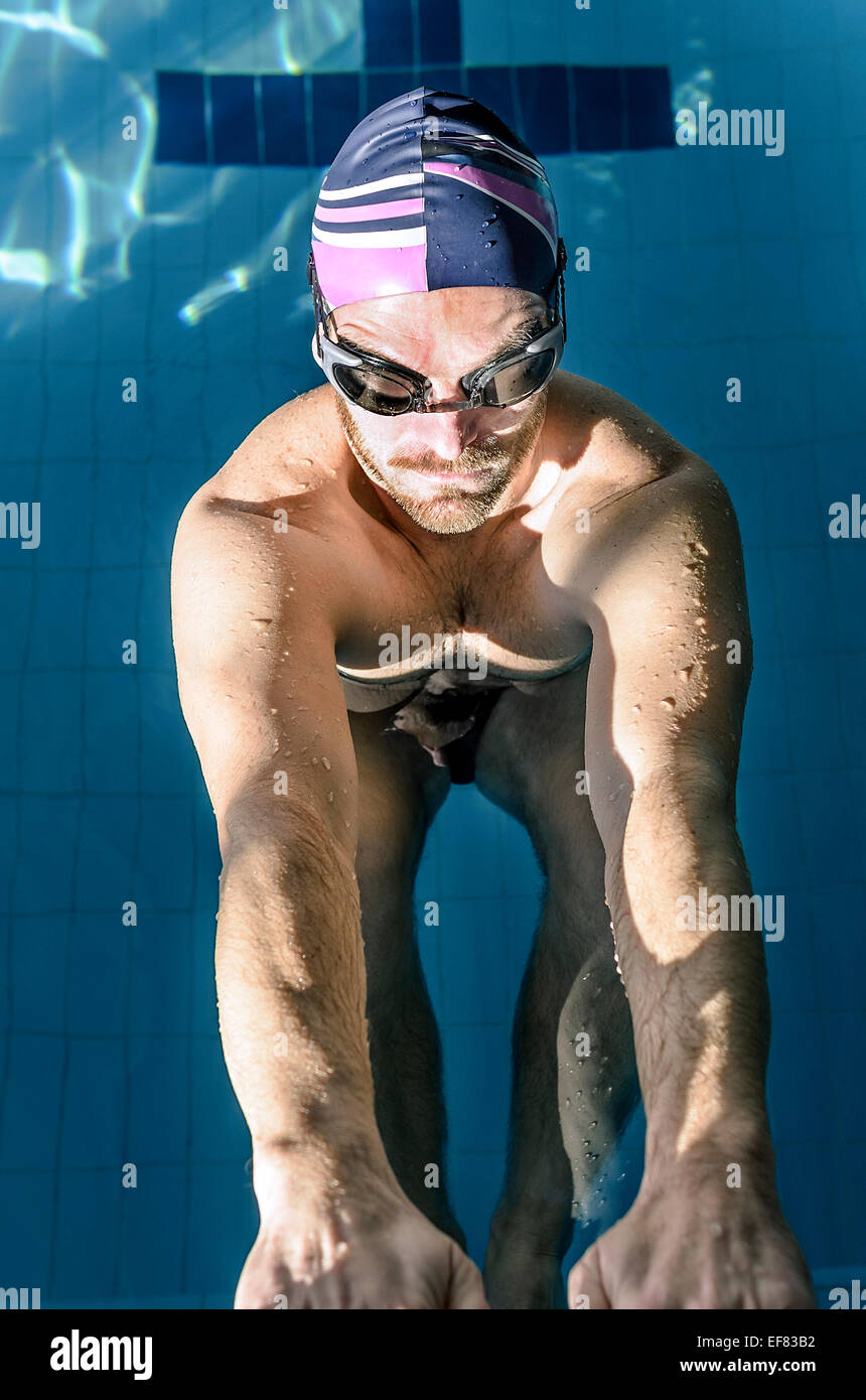 Strong swimmer hi-res stock photography and images - Alamy