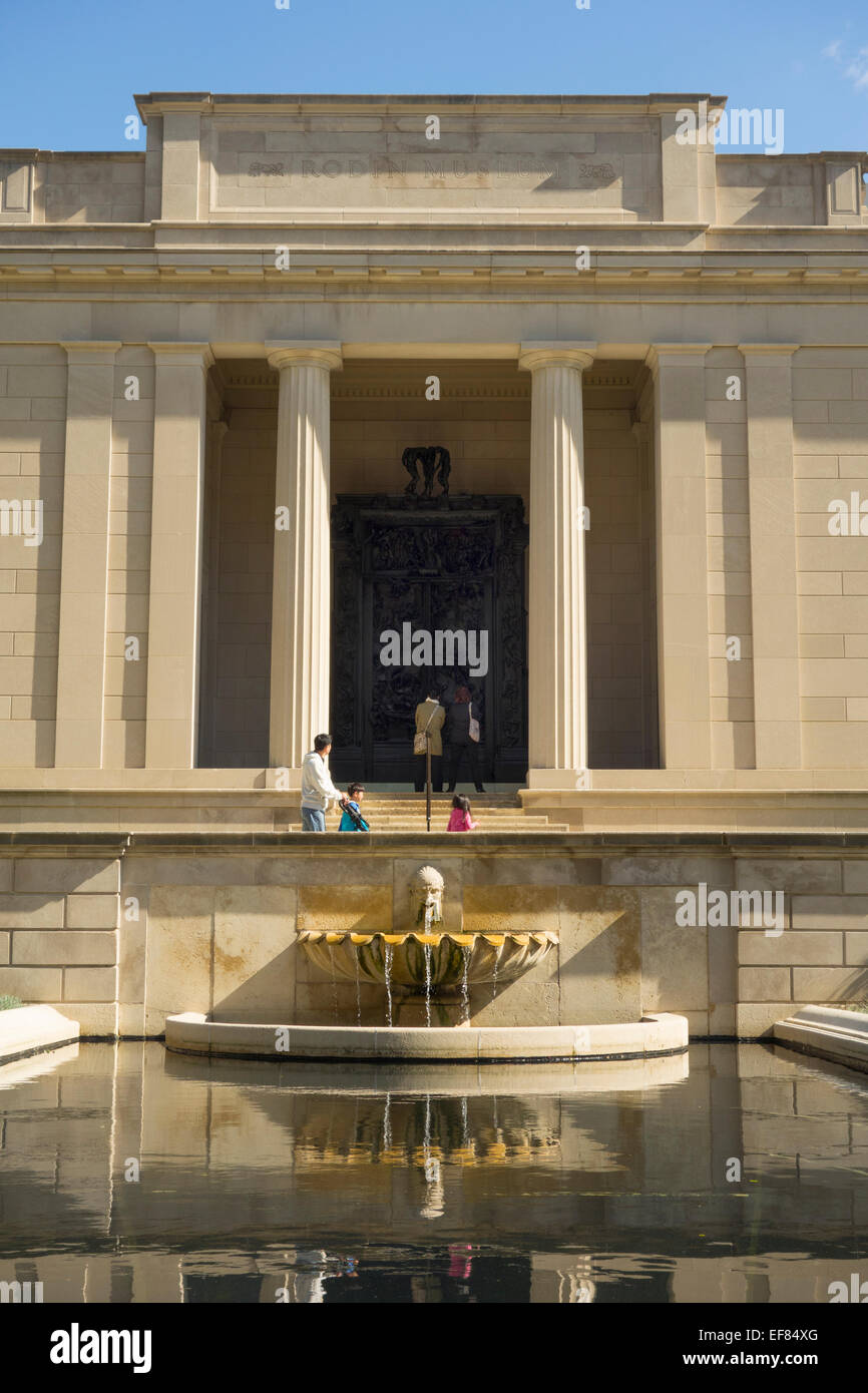 Rodin museum in Philadelphia PA Stock Photo - Alamy
