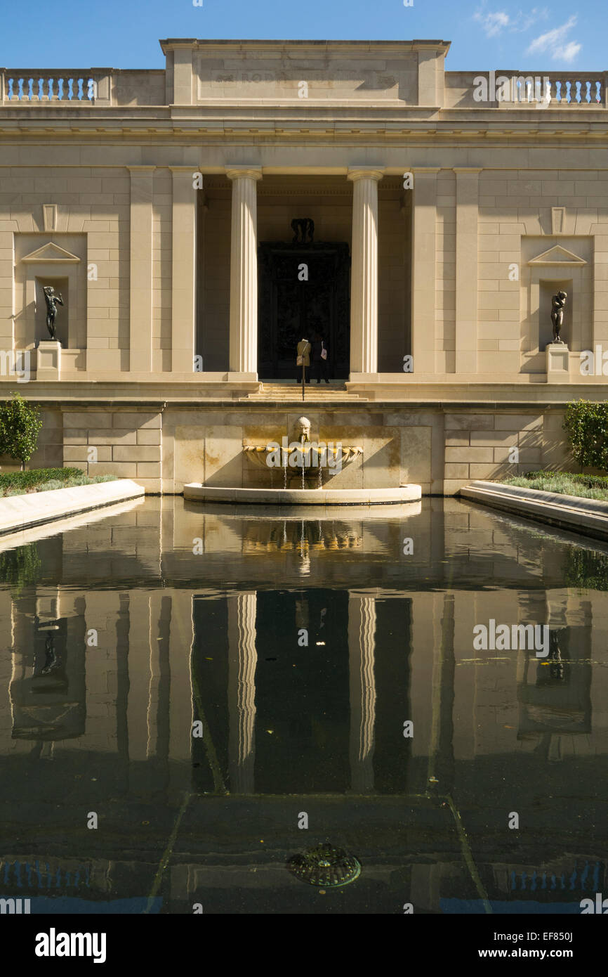 Rodin museum in Philadelphia PA Stock Photo - Alamy