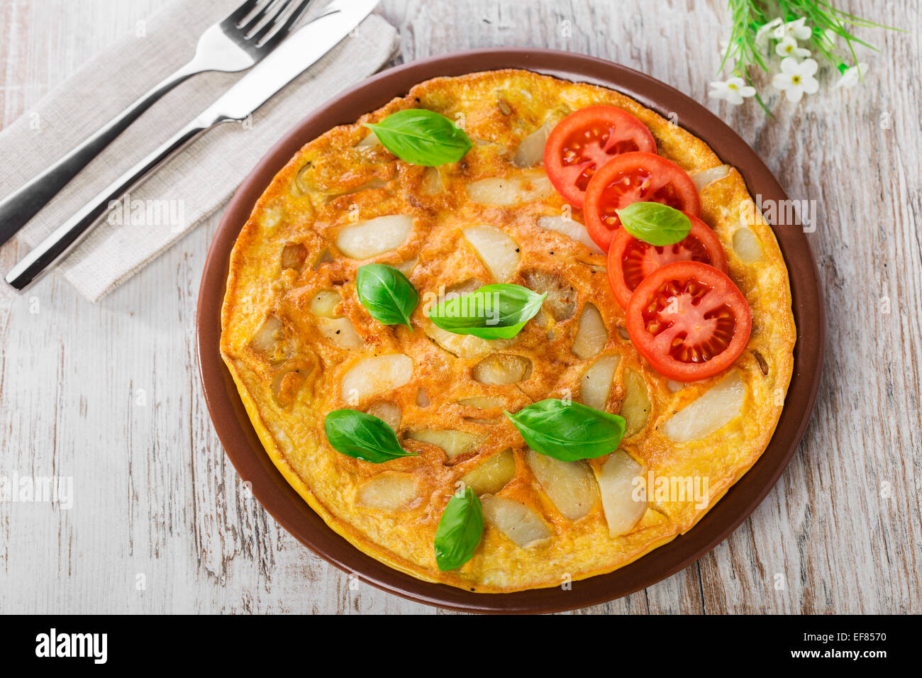 Omelette plate hi-res stock photography and images - Alamy