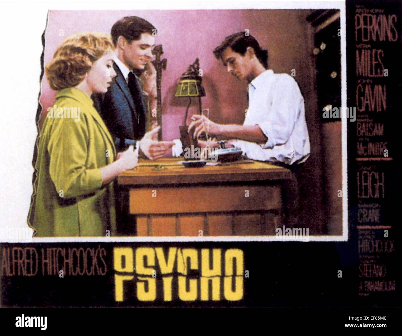 Psycho Movie Poster High Resolution Stock Photography and Images - Alamy
