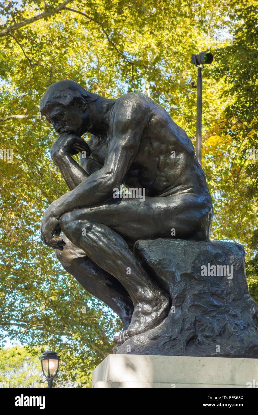 Rodin museum Philadelphia PA Stock Photo - Alamy