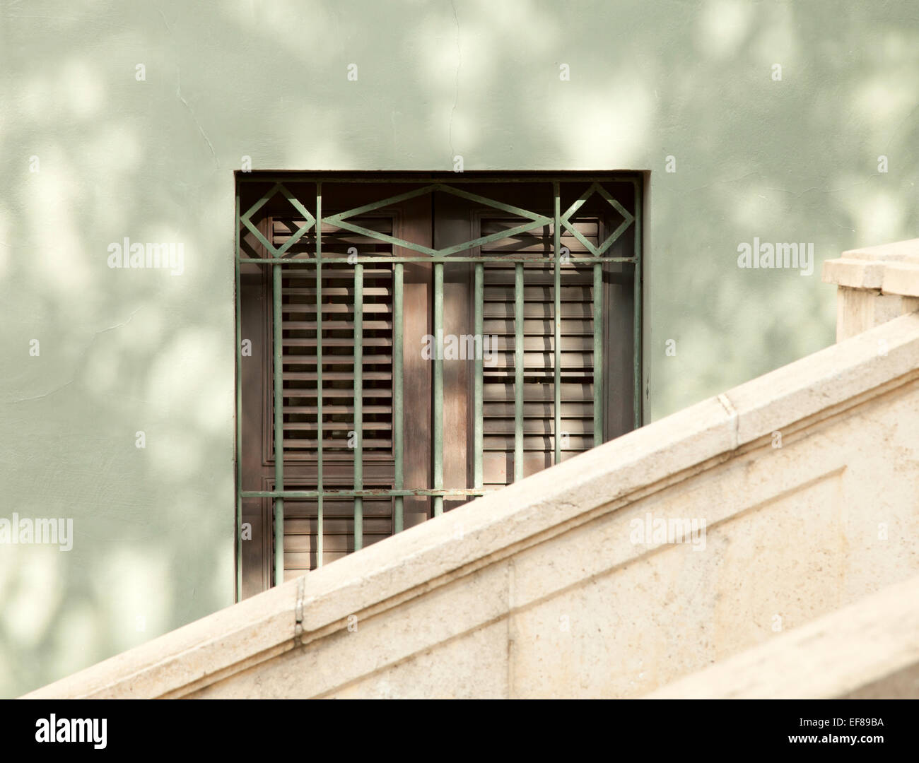 Colorful windows in Old San Juan Puerto Rico Stock Photo - Alamy