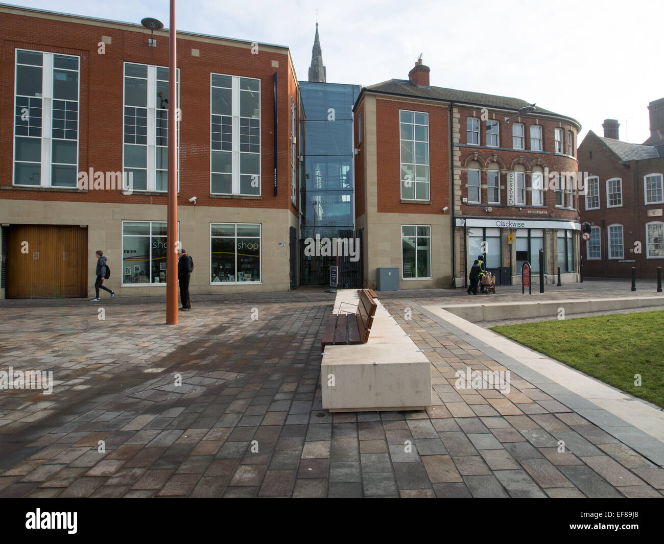THE HIGH CROSS JUBILEE SQUARE, LEICESTER, ENGLAND - JANUARY - 2015 ...