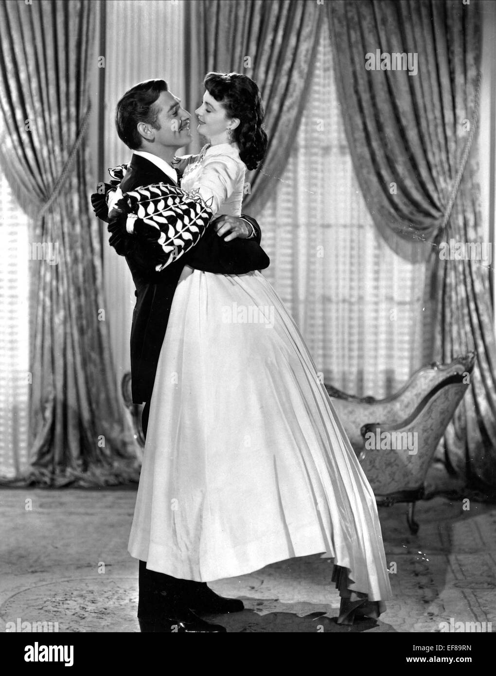 CLARK GABLE, VIVIEN LEIGH, GONE WITH THE WIND, 1939 Stock Photo - Alamy