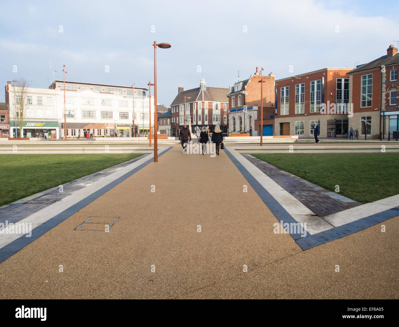 THE HIGH CROSS JUBILEE SQUARE, LEICESTER, ENGLAND - JANUARY - 2015 ...