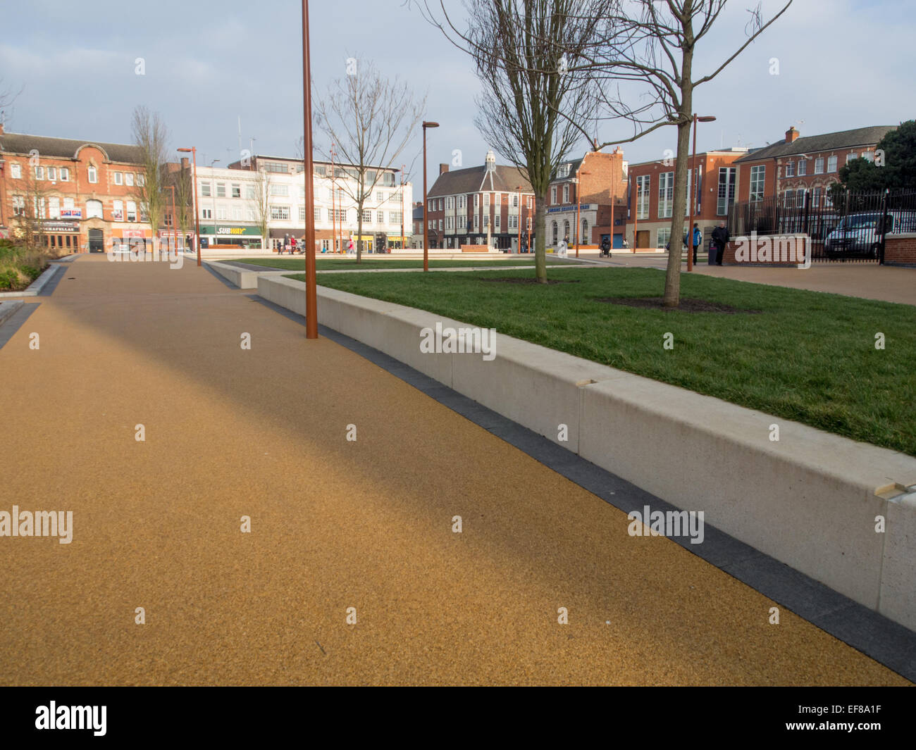 THE HIGH CROSS JUBILEE SQUARE, LEICESTER, ENGLAND - JANUARY - 2015 ...