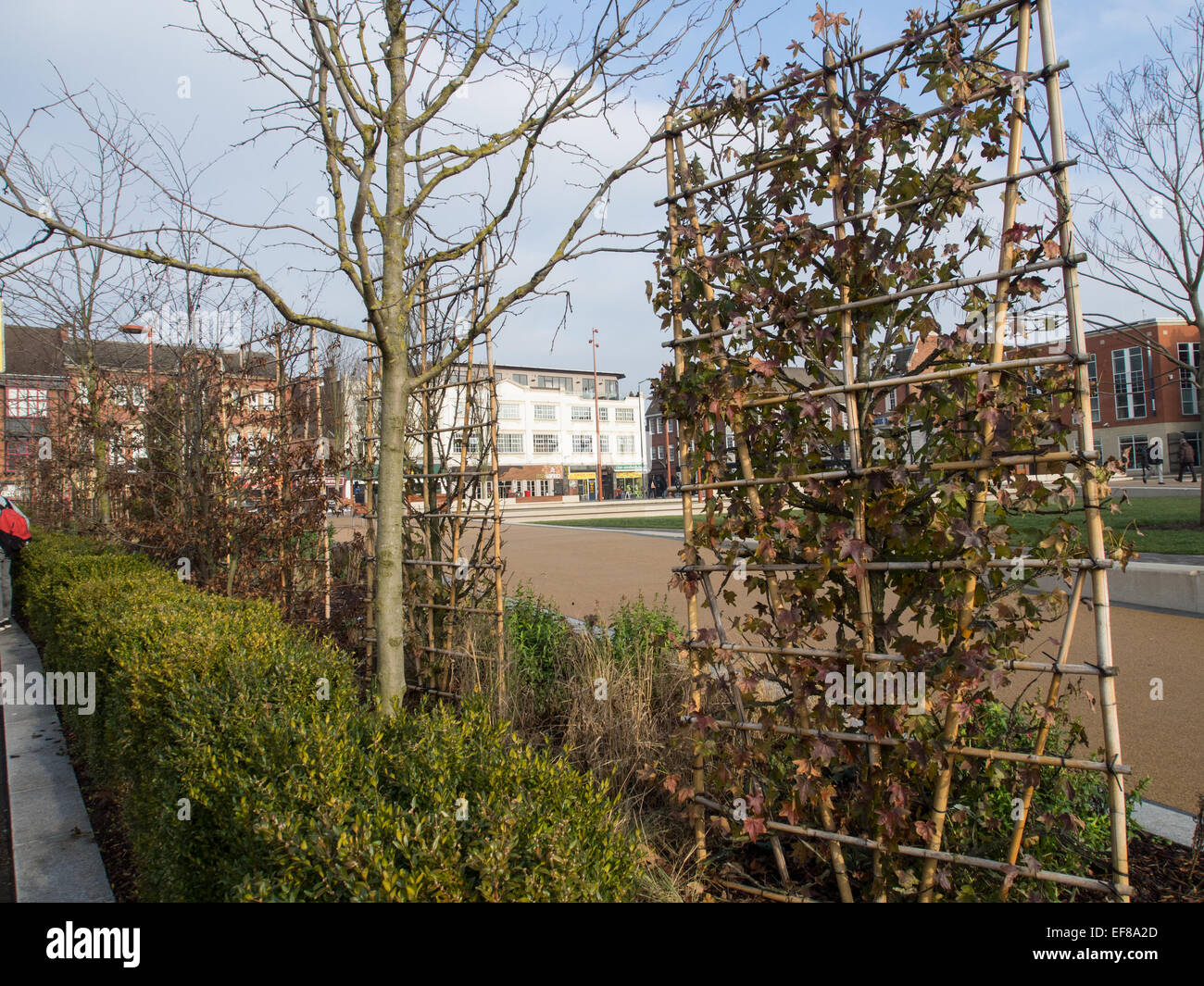 THE HIGH CROSS JUBILEE SQUARE, LEICESTER, ENGLAND - JANUARY - 2015 ...