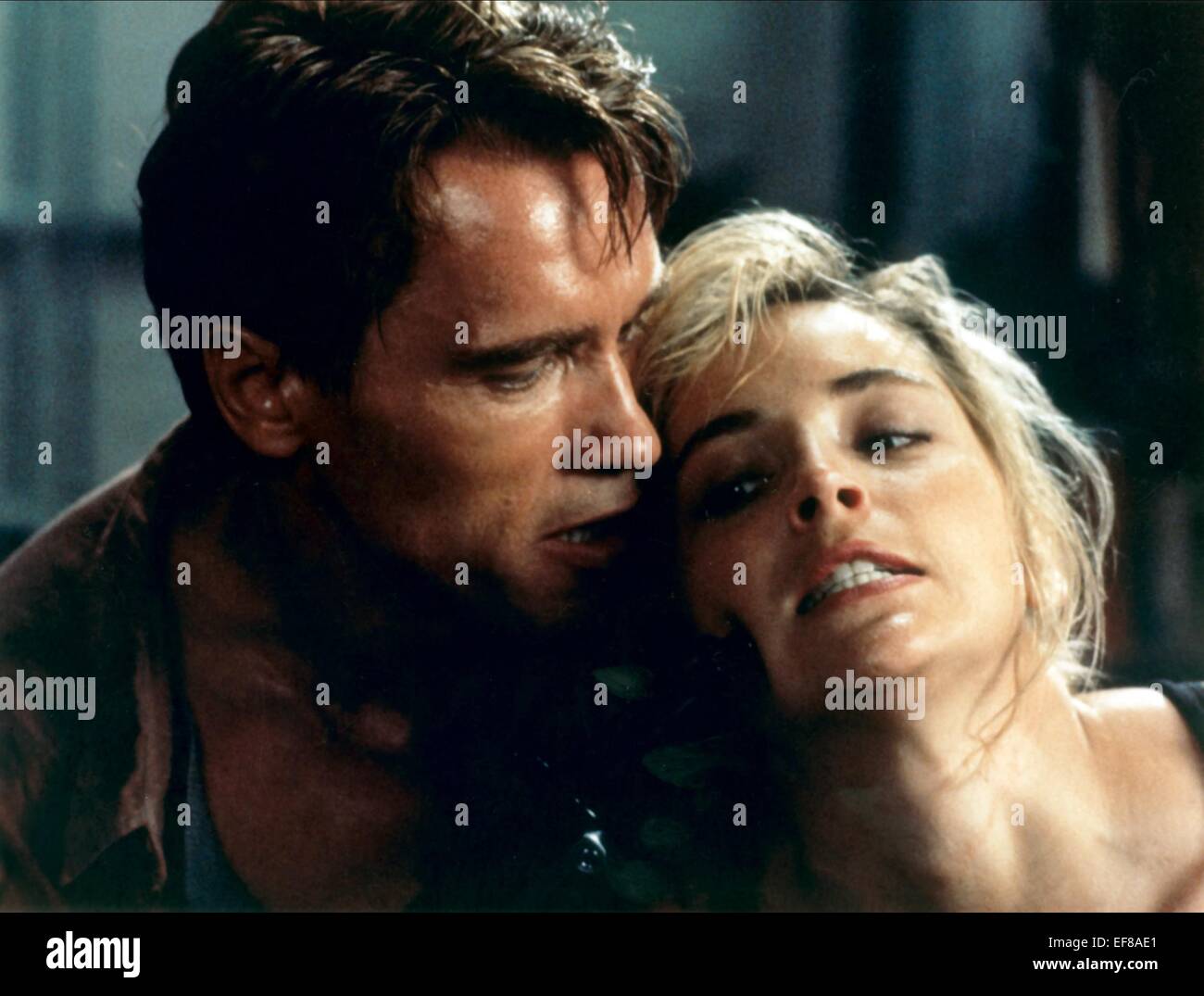 Total Recall 1990 And Sharon Stone High Resolution Stock Photography ...