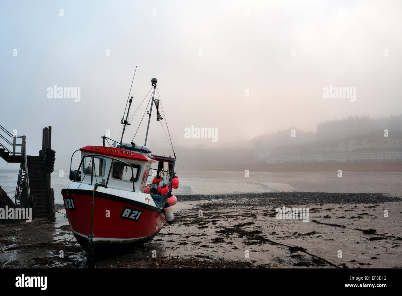 Viking bay beach Stock Photo - Alamy