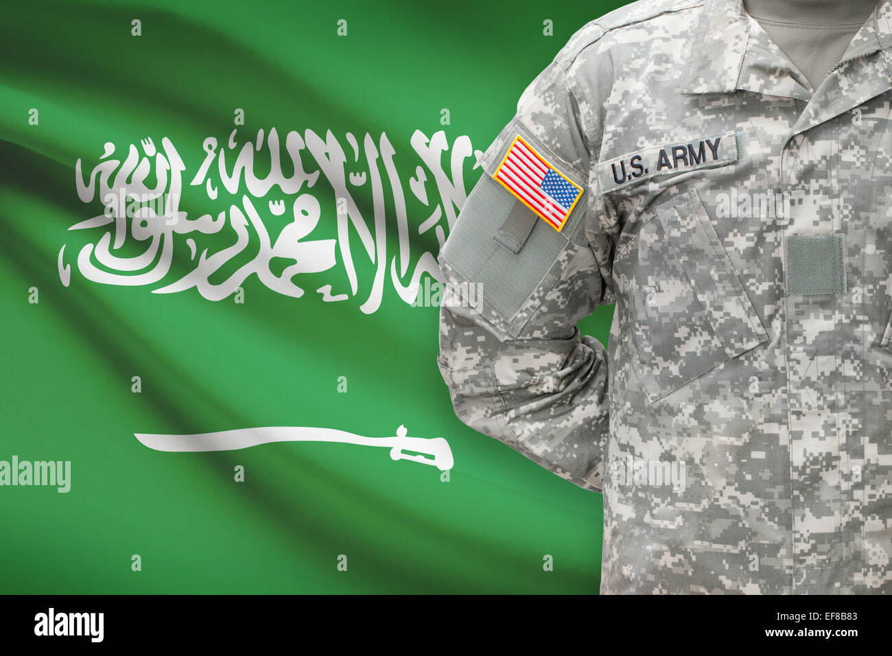 Saudi soldier uniform hi-res stock photography and images - Alamy