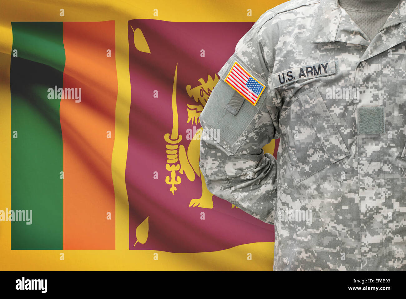 Sri lanka usa flag hi-res stock photography and images - Alamy