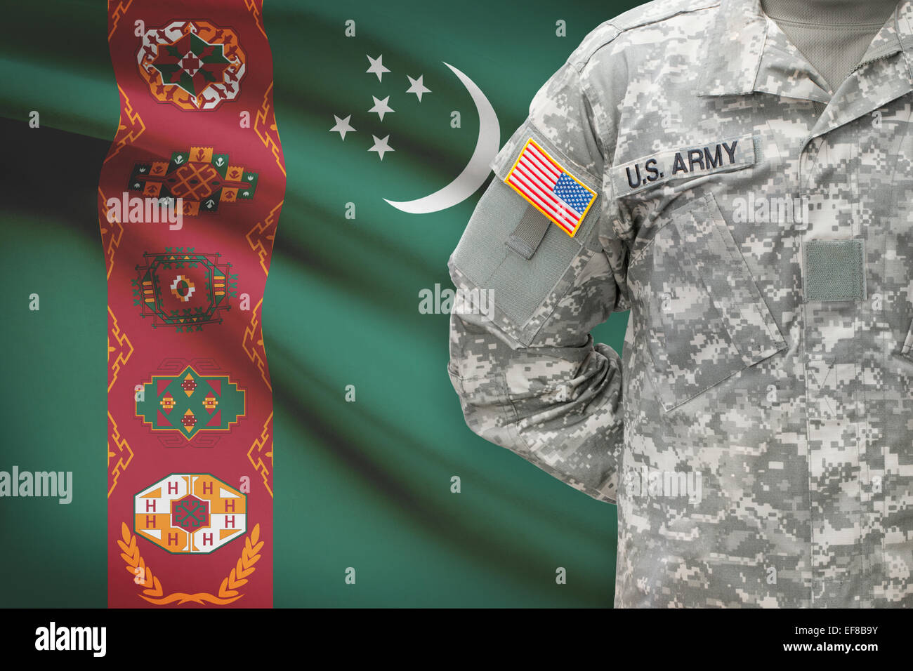 Turkmenistan army uniform hi-res stock photography and images - Alamy