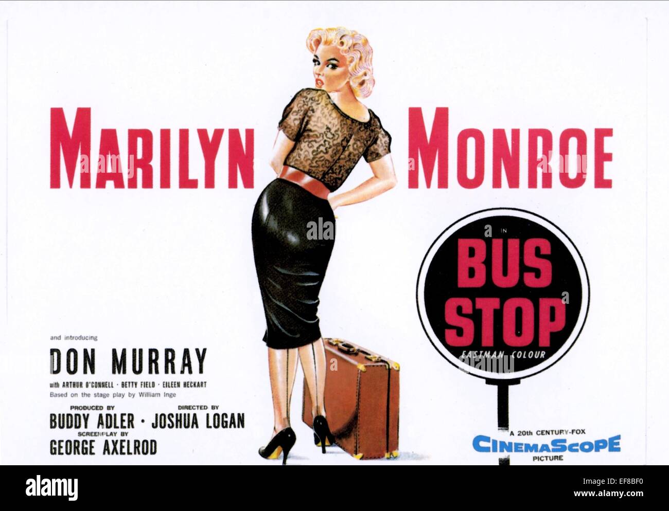 Marilyn Monroe Bus Stop Poster High Resolution Stock Photography and ...