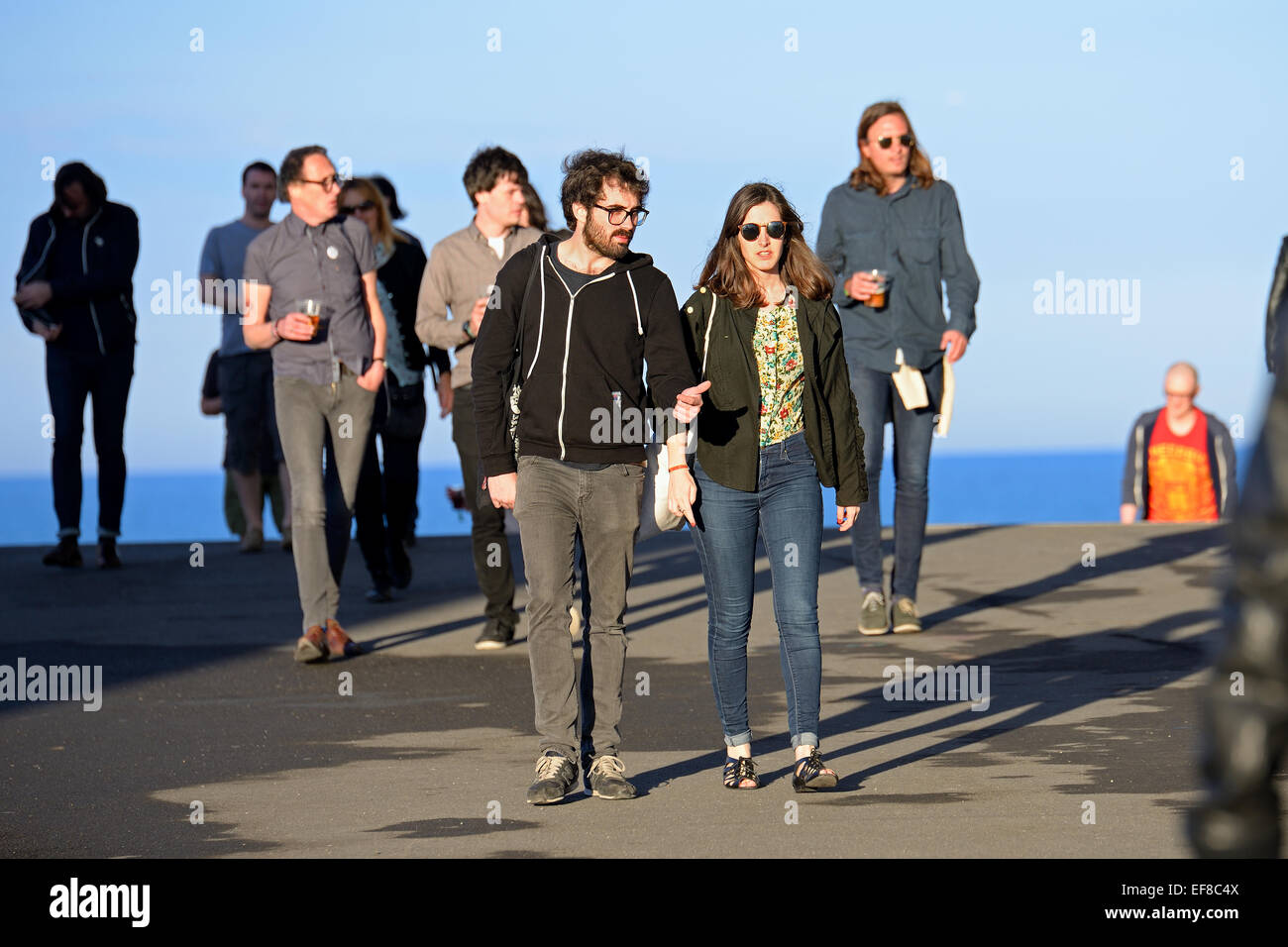BARCELONA - MAY 28: People at Heineken Primavera Sound 2014 Festival ...
