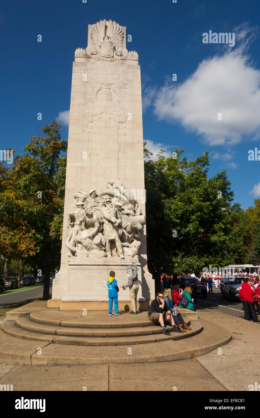 civil war soldiers and sailors memorial Philadelphia PA Stock Photo - Alamy