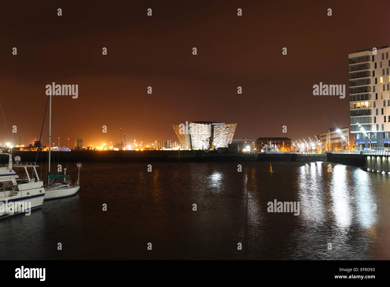 Titanic Belfast. Iconic architecture and tourism attraction to house ...