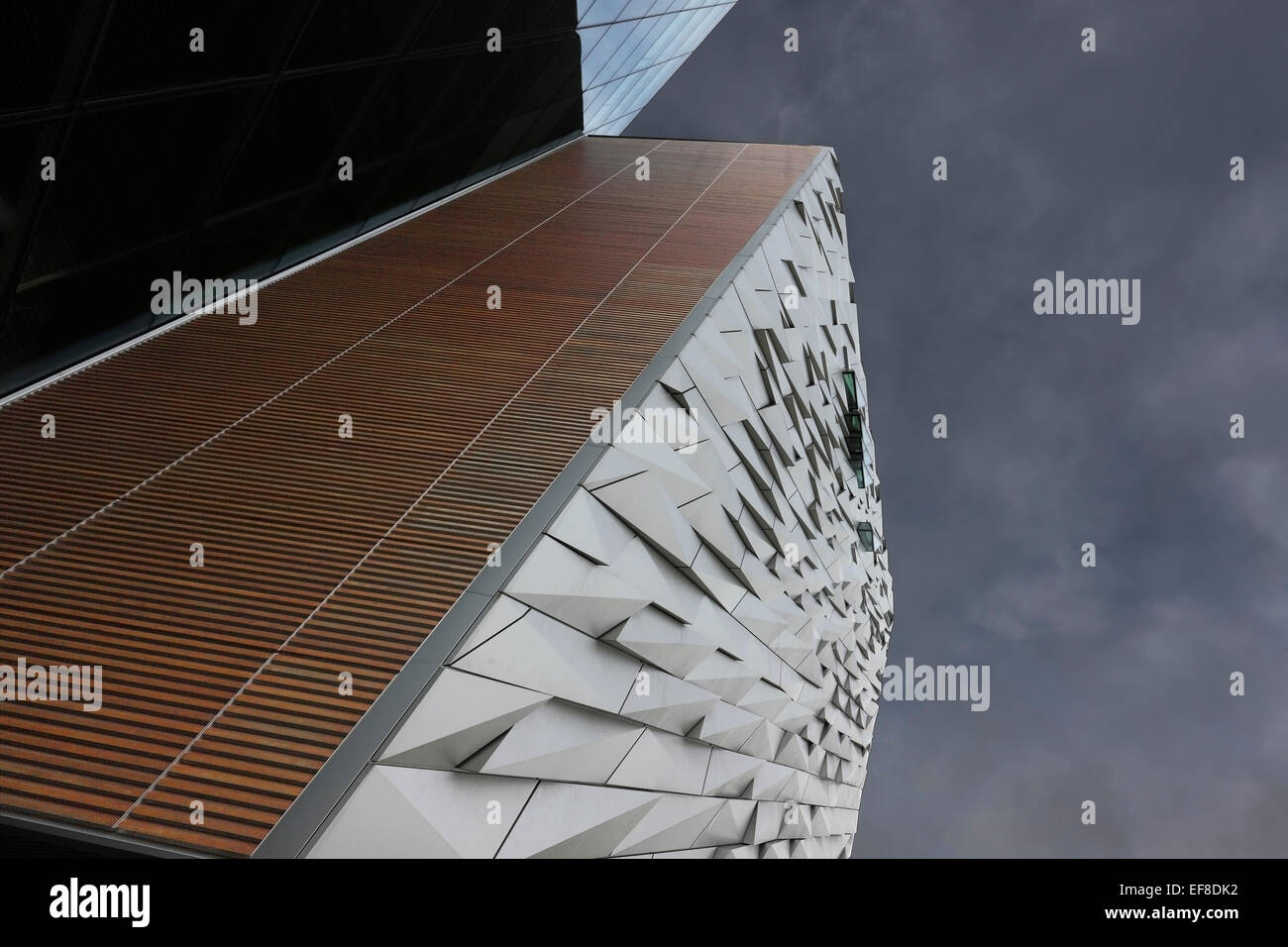 Wood and Ice. Titanic, Belfast. Iconic architecture to house the ...