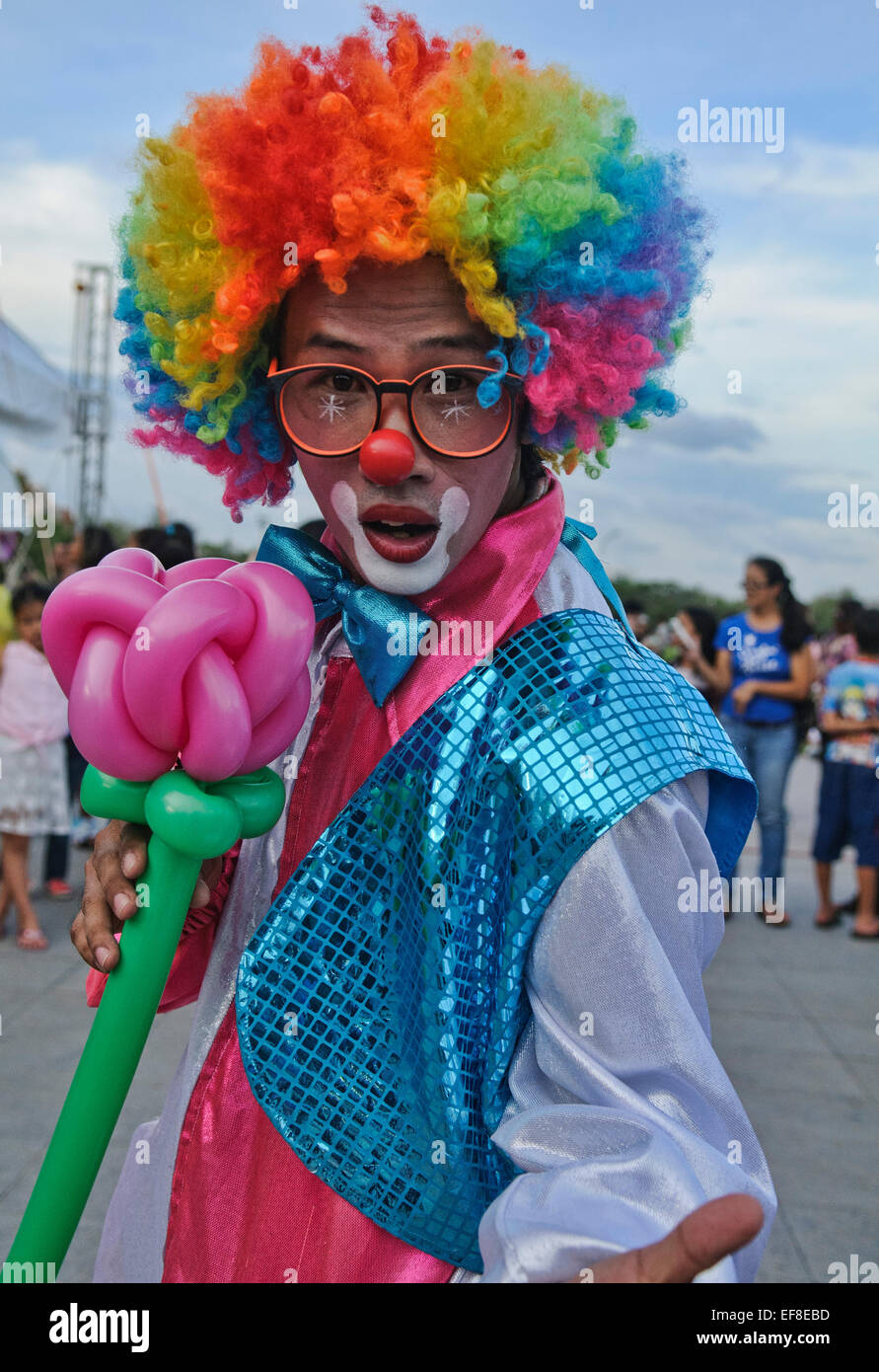 Puppet performer at the World Puppet Festival, Bangkok, Thailand Stock ...