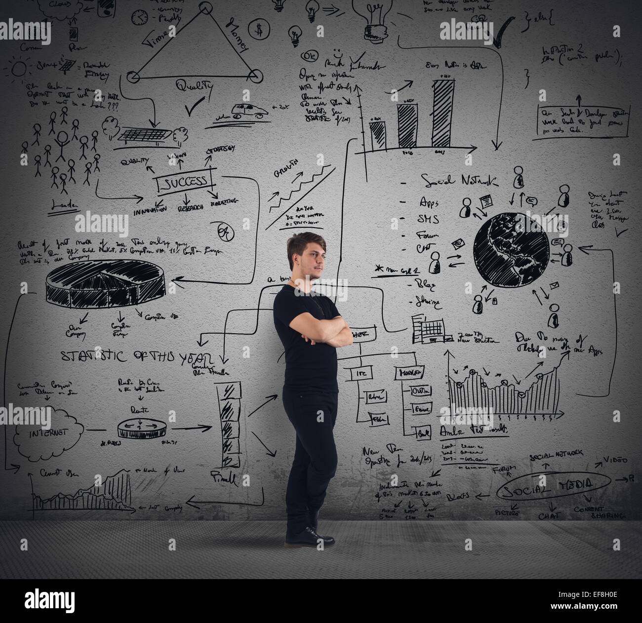 Reflect on the future Stock Photo - Alamy